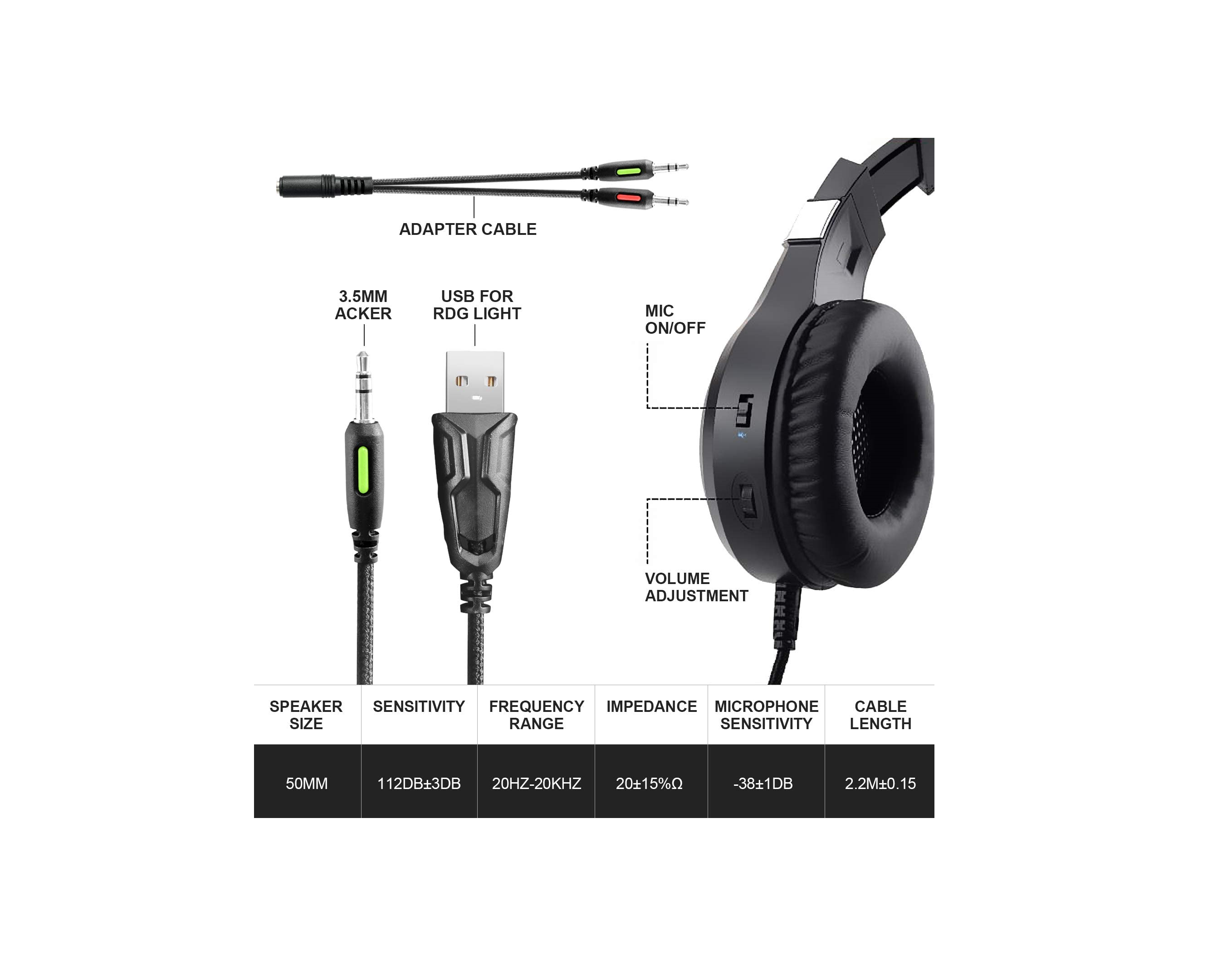 J-ANKKA F2 Professional Gaming Headset - CS Net Games