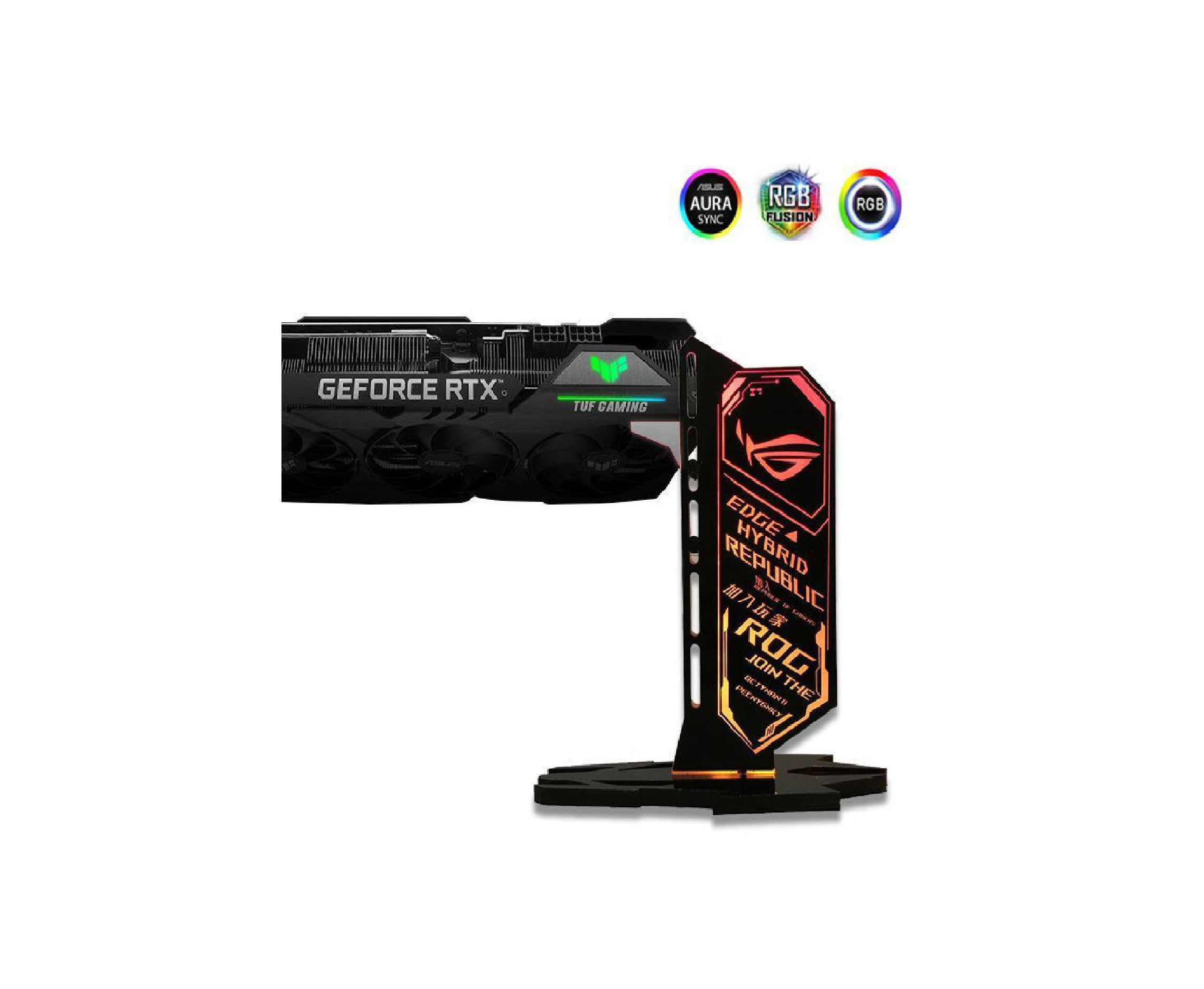 ROG Video card Bracket 5V AURA SYNC GPU Holder - CS Net Games