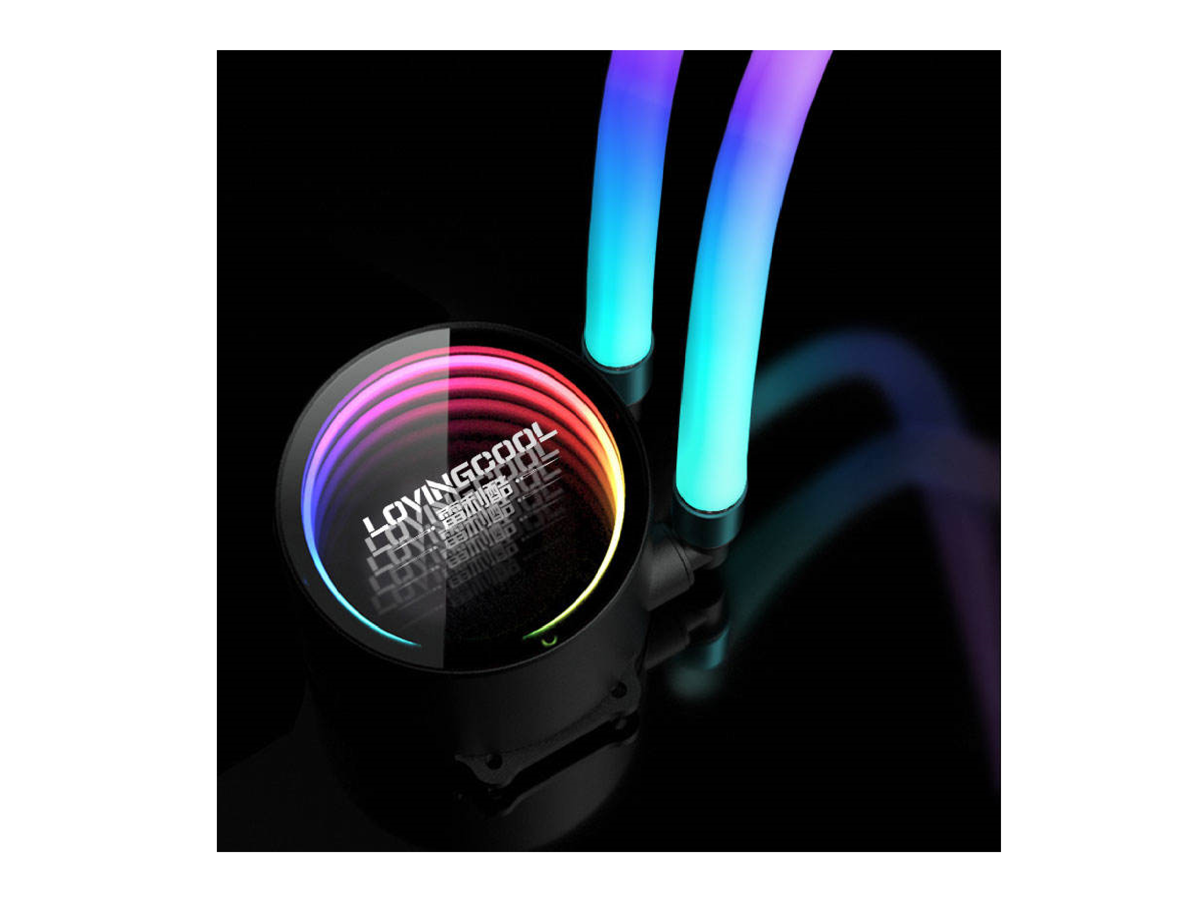 LovingCool LC-360-V RGB Liquid CPU Cooler - Black - CS Net Games