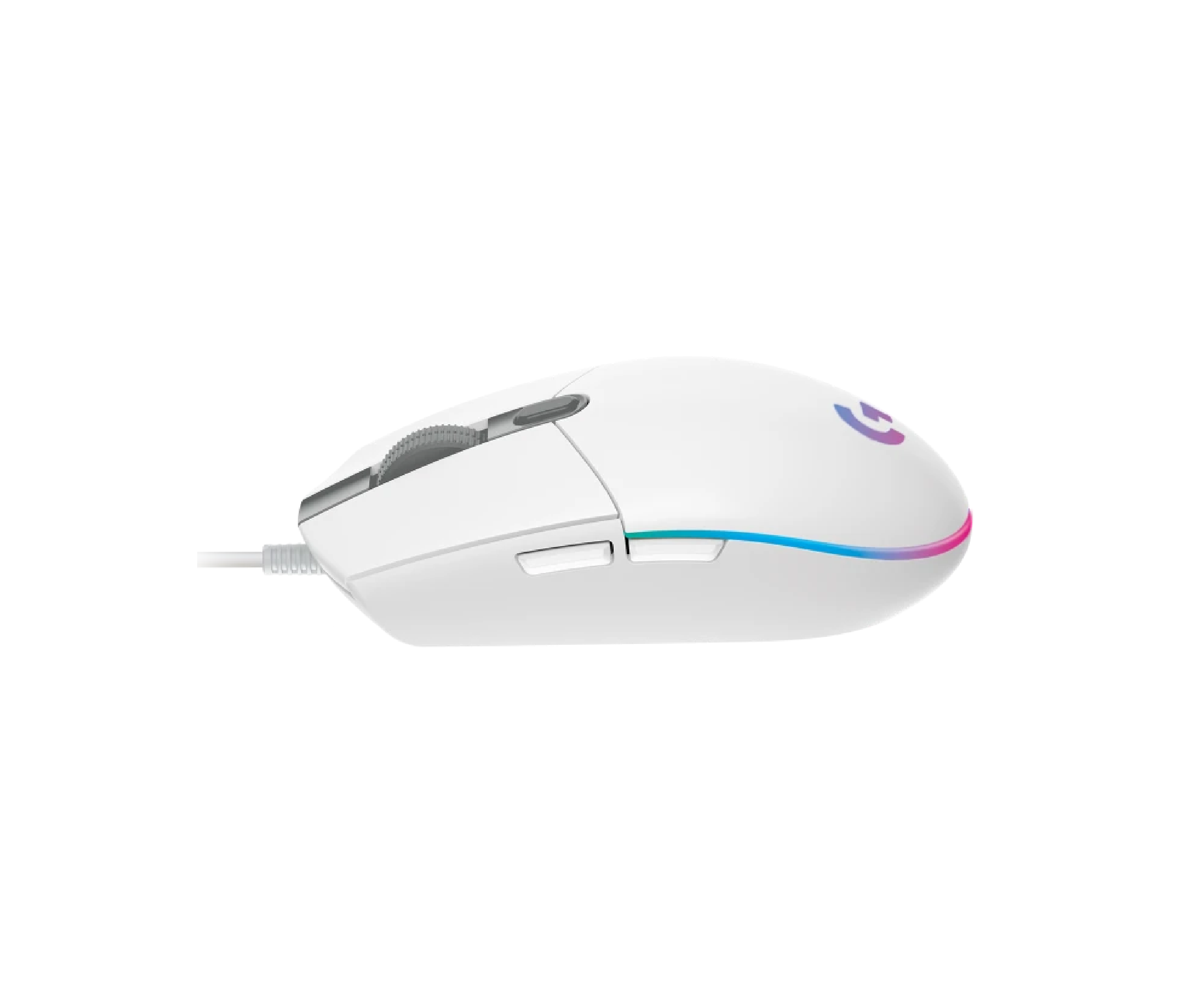 Logitech G102 LIGHTSYNC Gaming Mouse - White - CS Net Games