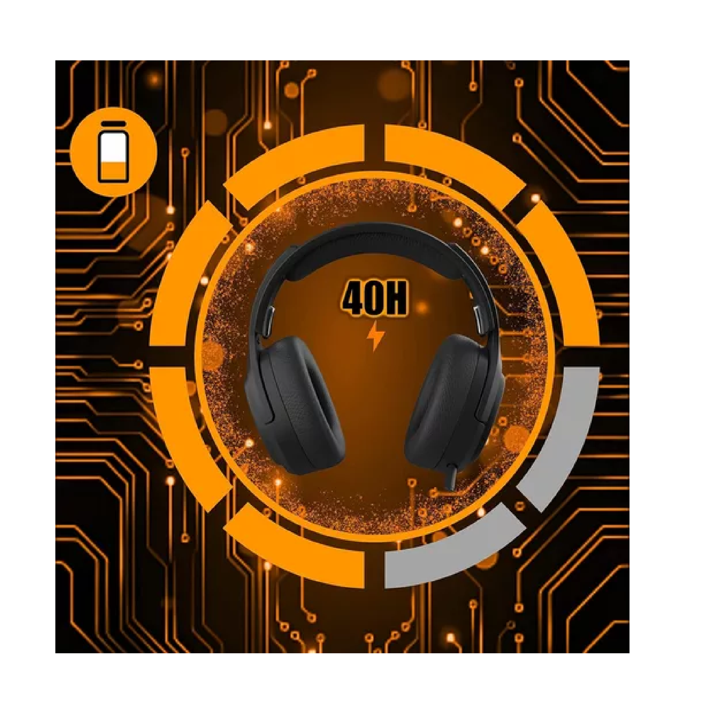 OCG TA5000 Wireless Gaming Headset - Black - CS Net Games