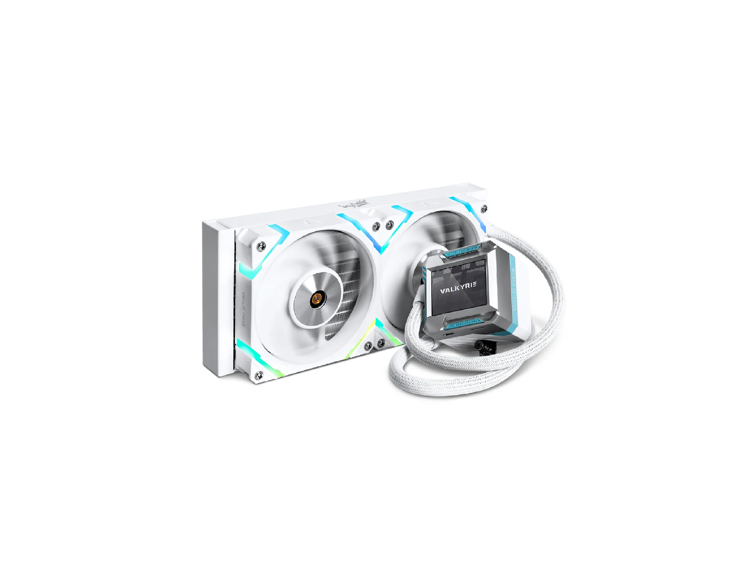 VALKYRIE E240 EDITION CPU Liquid Cooler - White - CS Net Games