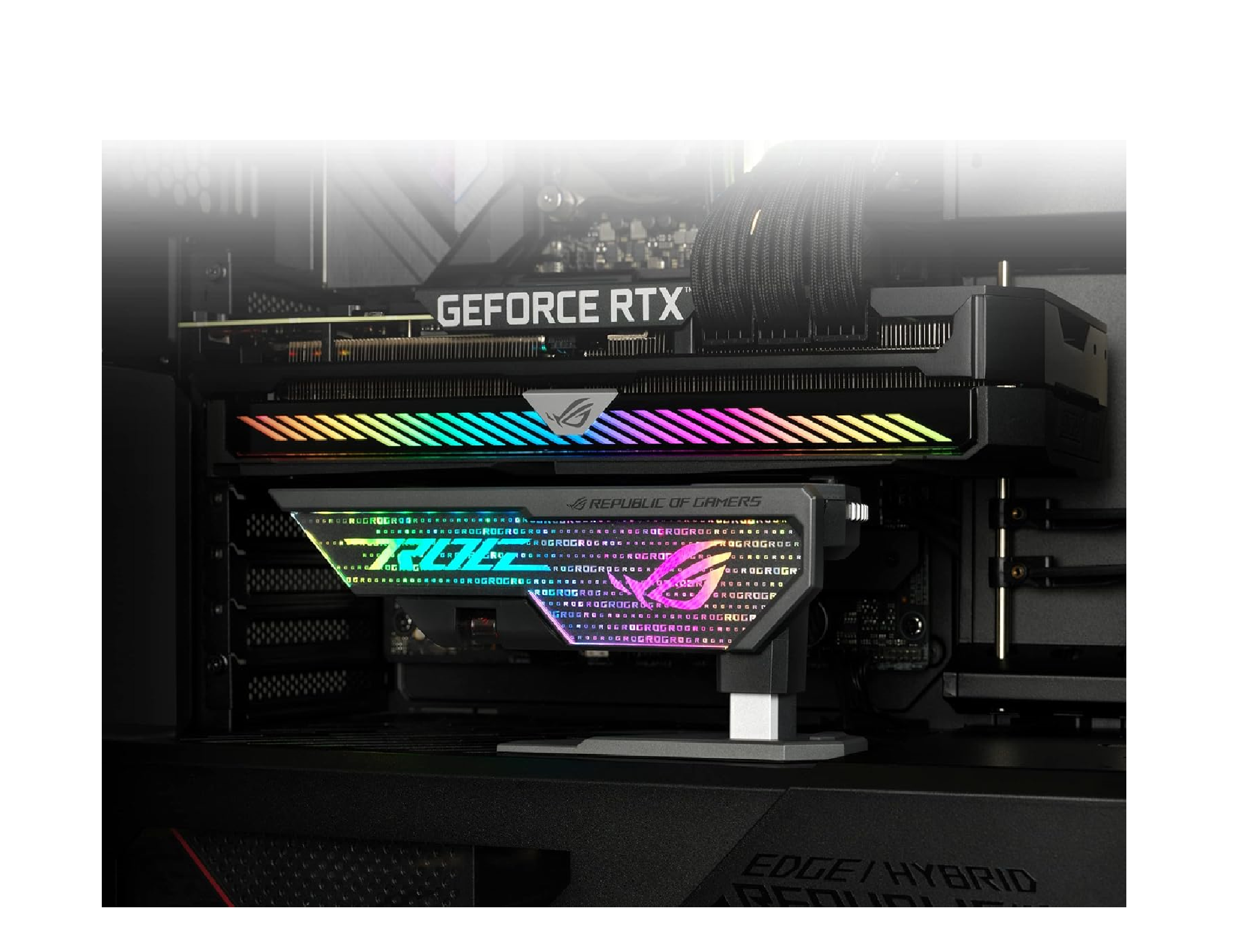 ASUS ROG HERCULX ARGB GPU Card Holder - CS Net Games