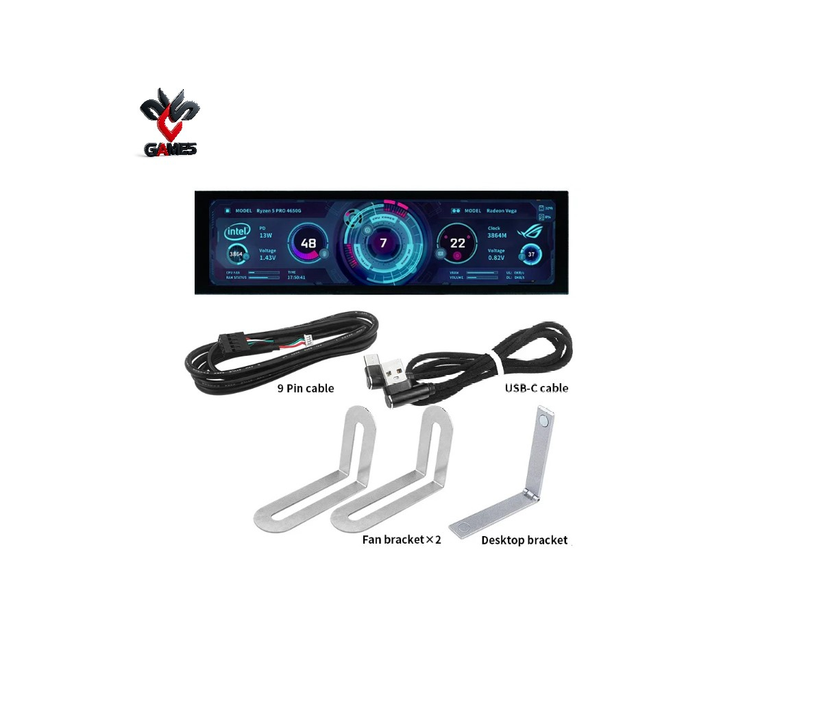 Turing 9.2 Inch IPS Smart Screen - Black - CS Net Games