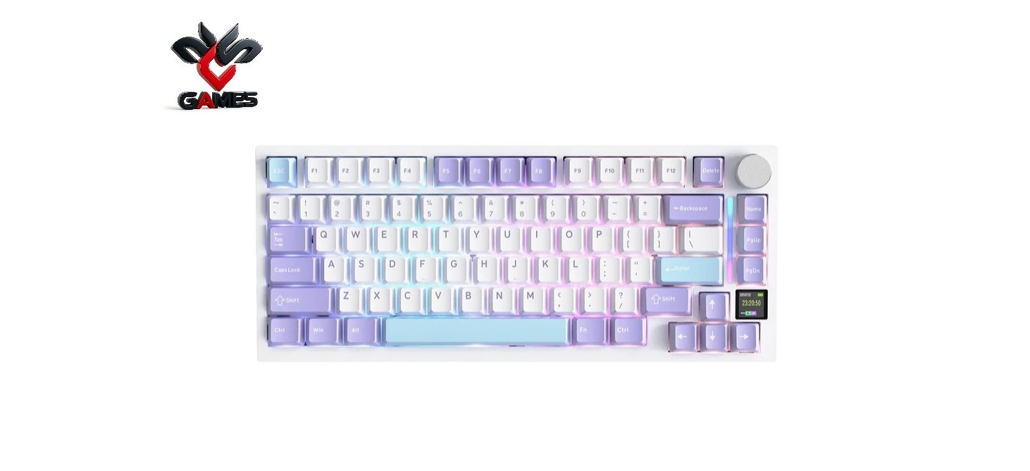 ATTACK SHARK X820 Ultra Wireless Mechanical Keyboard - Star White - CS ...