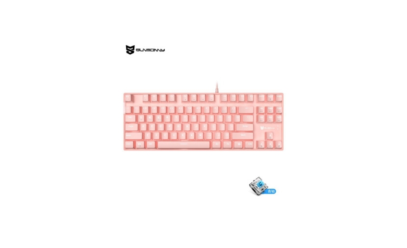 Sunsonny N-J60 TKL Wireless Mechanical Keyboard - Pink - CS Net Games