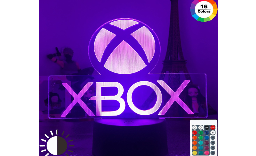 Xbox Games LED Lamp Night Light 3D - CS Net Games