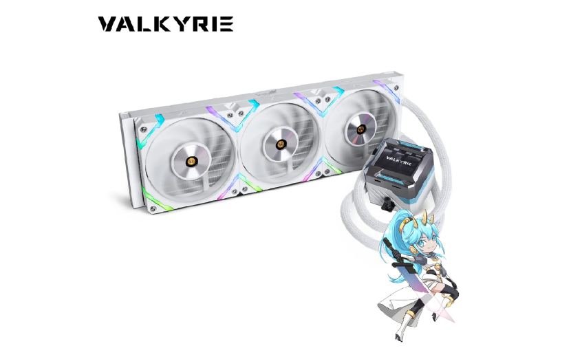 VALKYRIE E360 EDITION Liquid Cooler - White - CS Net Games