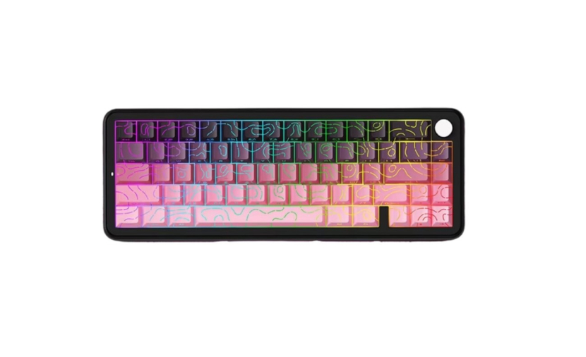 Xinmeng Beat65 8K Keyboard Magnetic Switch - Pink - CS Net Games