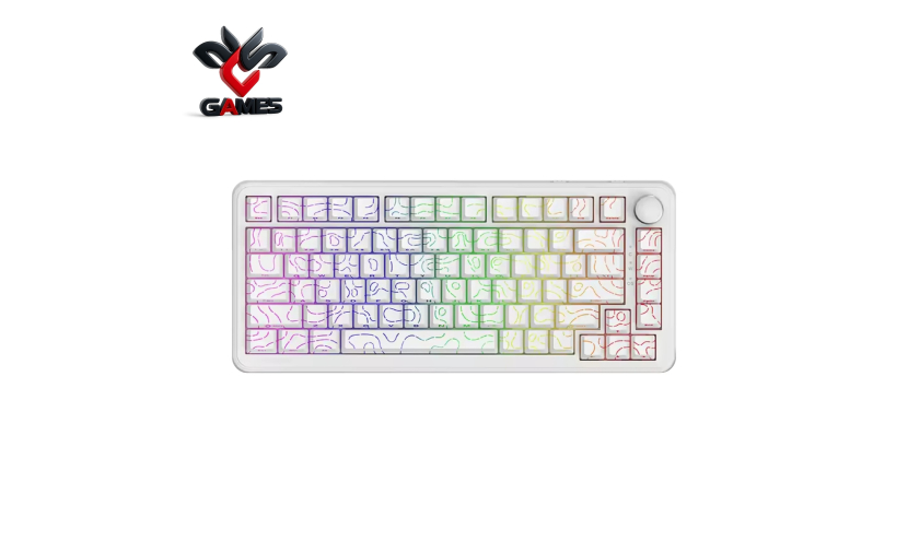 AJAZZ AK820 MAX Ultra HE 8K Wireless Magnetic Keyboard - White Line ...
