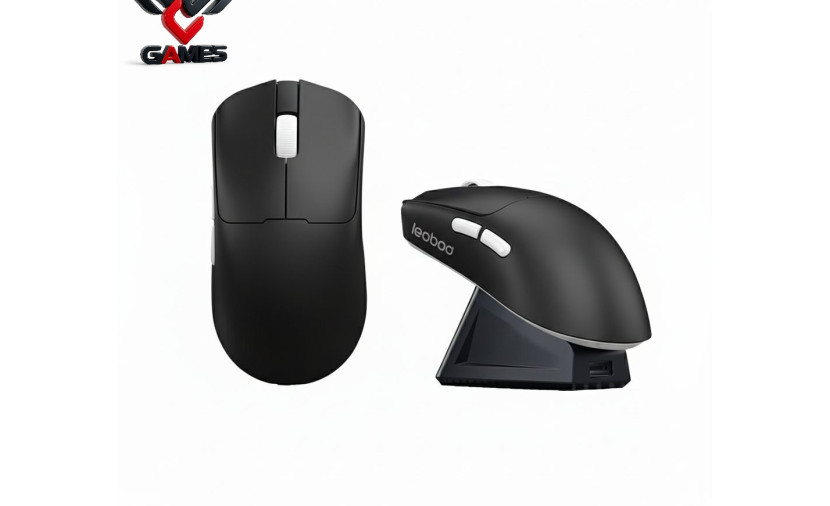 LEOBOG GM3 Wireless Gaming Mouse - Black - CS Net Games