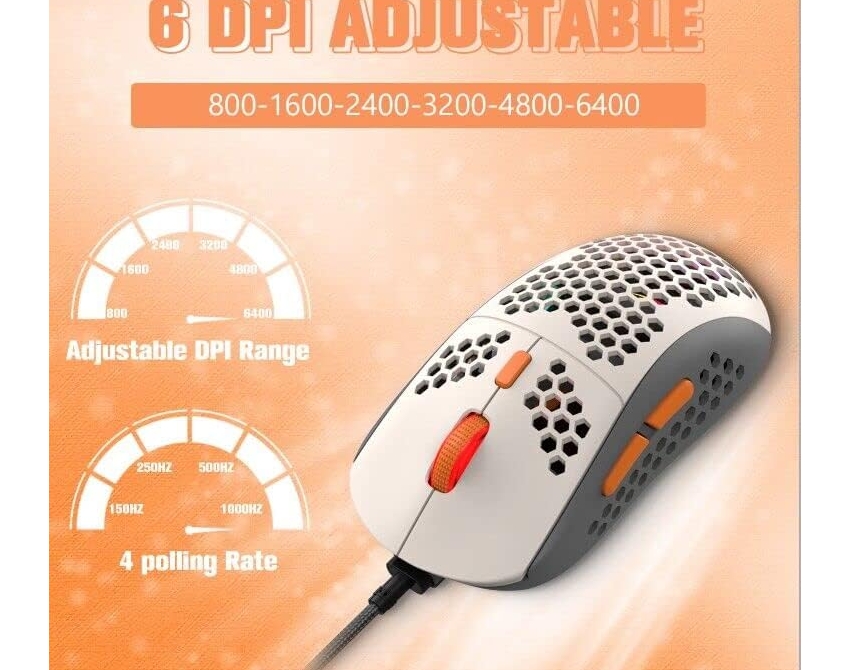 ZIYOU LANG M8 Wired RGB Gaming Mouse - Brillante - CS Net Games