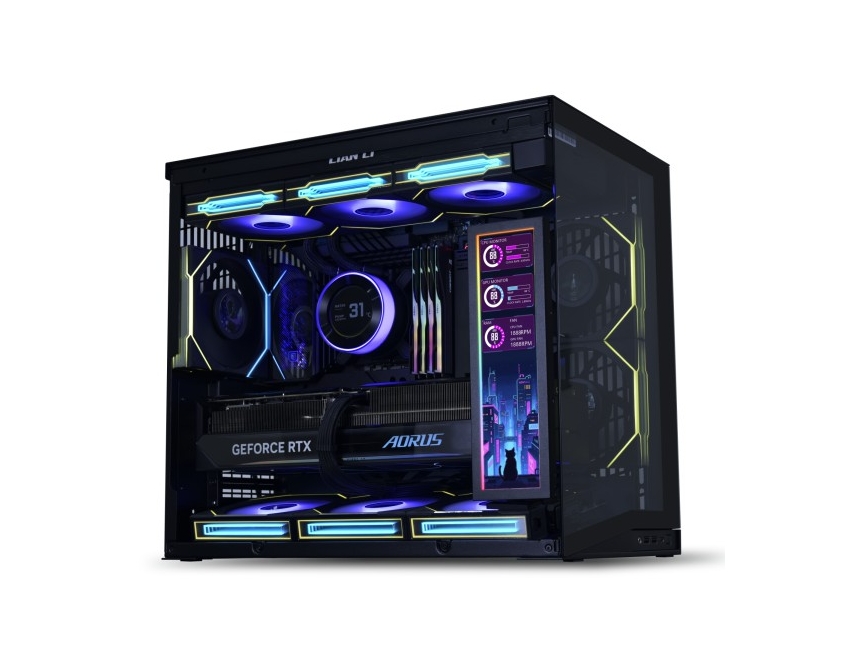 Lian Li 8.8 Inch Universal Smart Screen - Black - CS Net Games